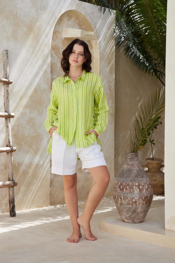 Peacock Top – Earth Weave